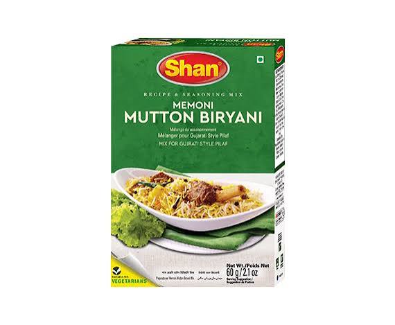 Shan Mutton Biryani Mix (60g) – Freshco Direct